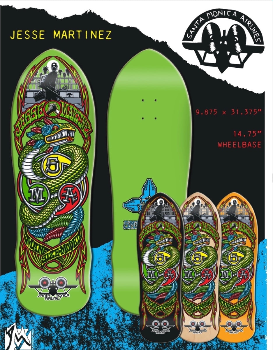 SMA Jesse Martinez reissue Skateboard Deck – SK8supply.com