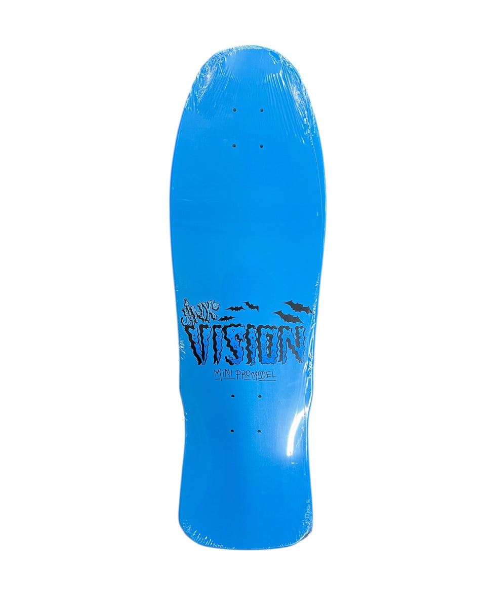 Vision Jinx Mini Reissue Skateboard Deck- 9.5X29.5 - Blue Dip ...