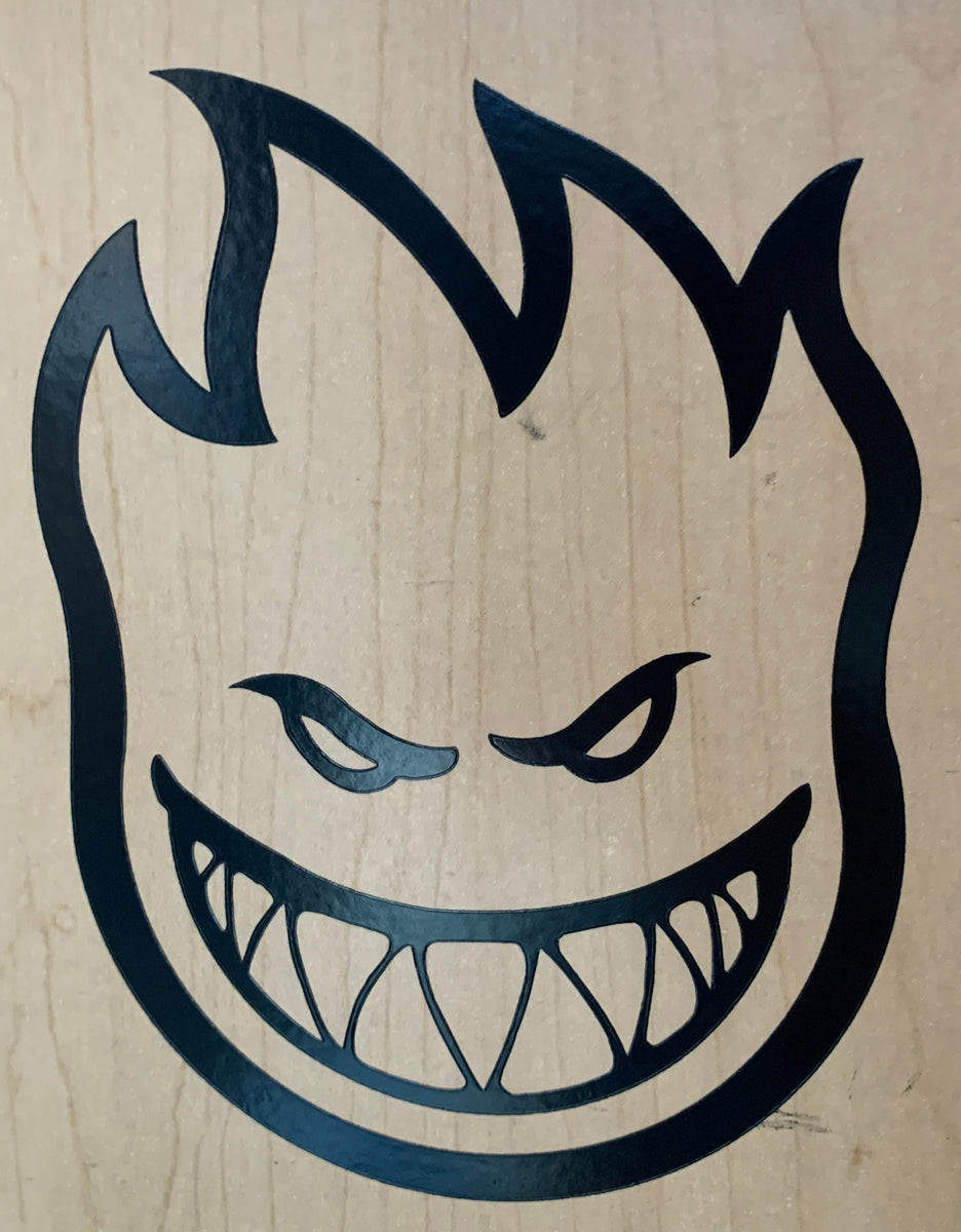 Vintage Spitfire Rub Off Big Head Decal – SK8supply.com
