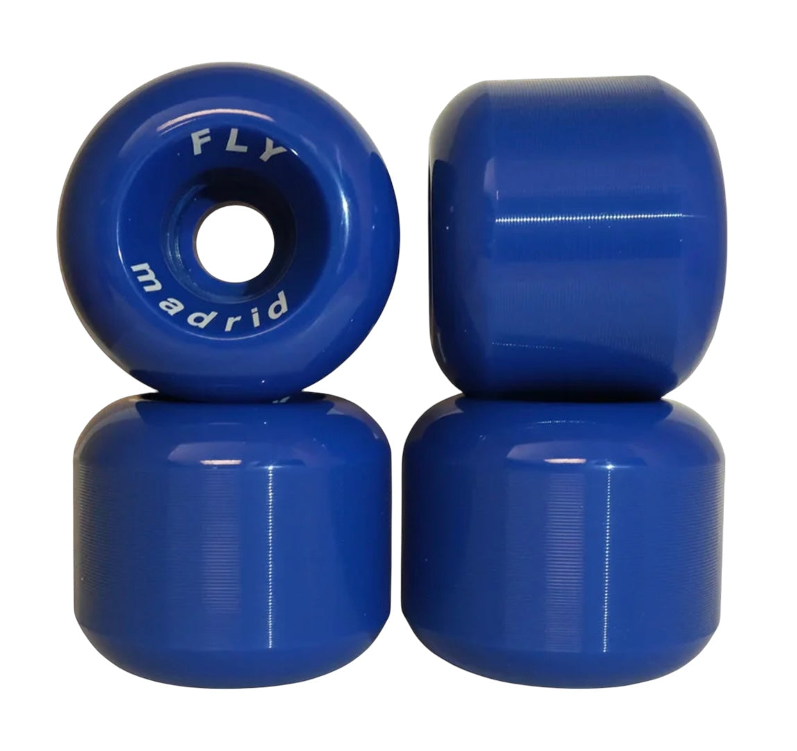 Madrid FLY Wheels 60mm 90a - BLUE – SK8supply.com