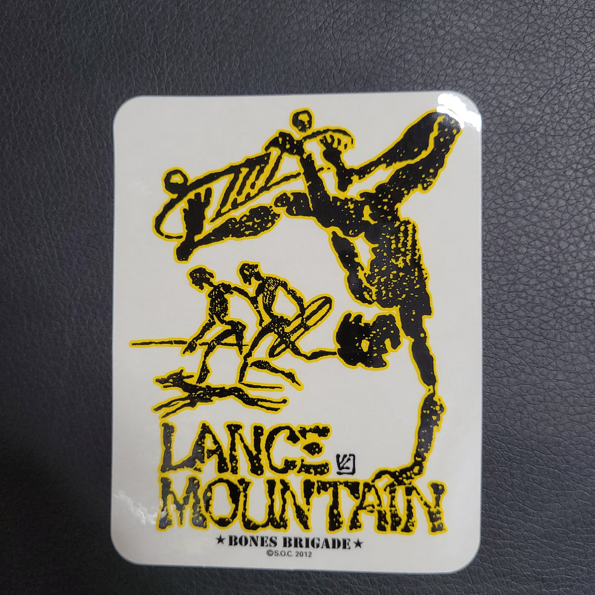 Copy of Powell Peralta Lance Mountain sticker (choose 1 color ...