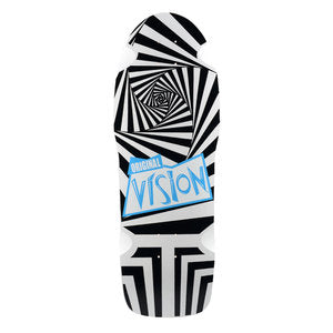 Vision ORIGINAL VISION "GATOR" reissue Skateboard Deck - WHITE BLACK ...